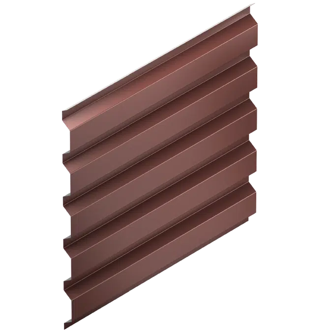 BIM objects - Free download! Exposed BR-35 Profile B Wall Panel System ...