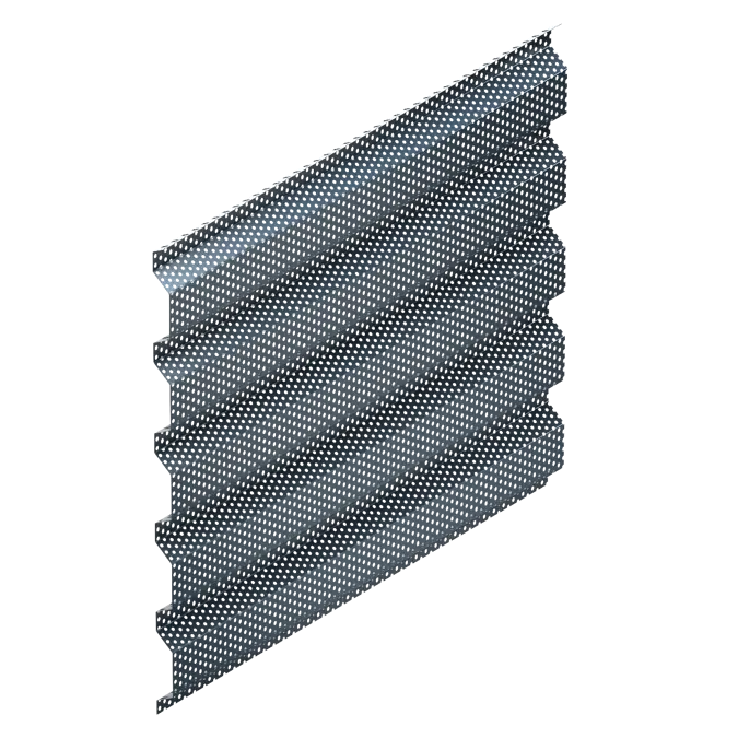 Objetos BIM - ¡Descarga gratis! Exposed BR-35 Profile B Wall Panel ...