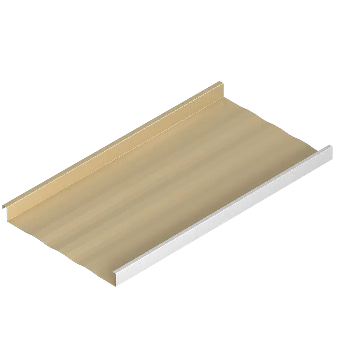 BIM objects - Free download! SLR-18-S Standing Seam Roof Panel System ...