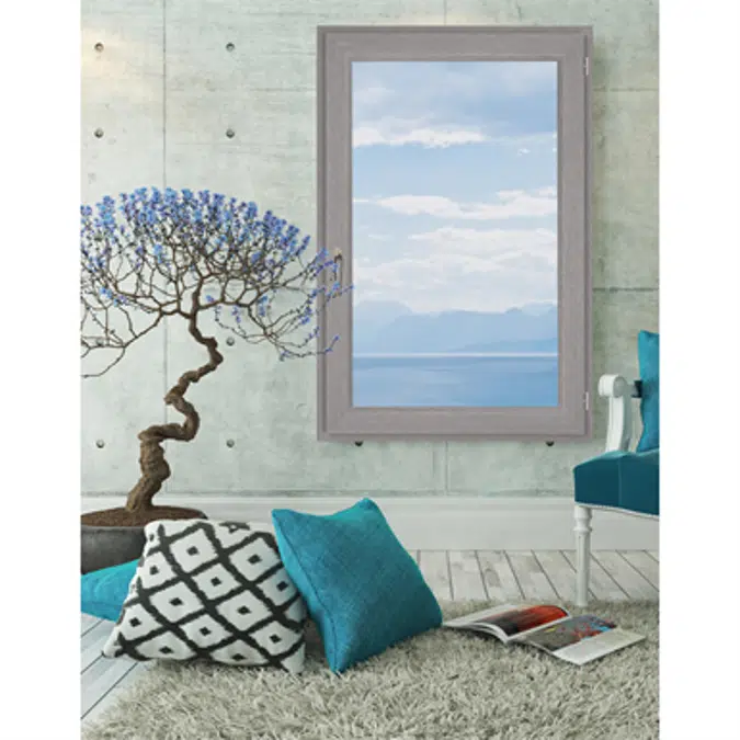 BIM objects - Free download! Single Casement Window - New construction ...