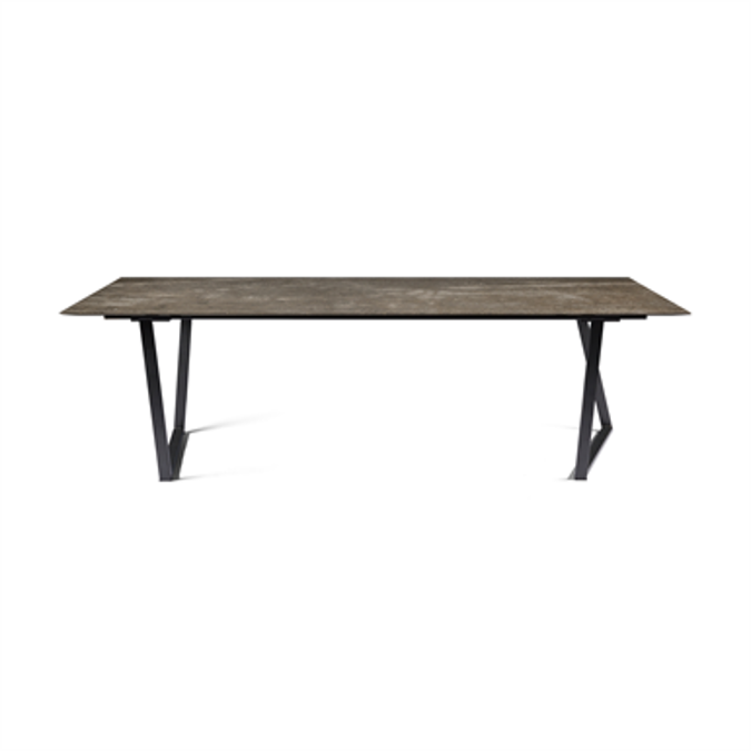 BIM objects - Free download! Dritto Dining Table Rectangular | BIMobject
