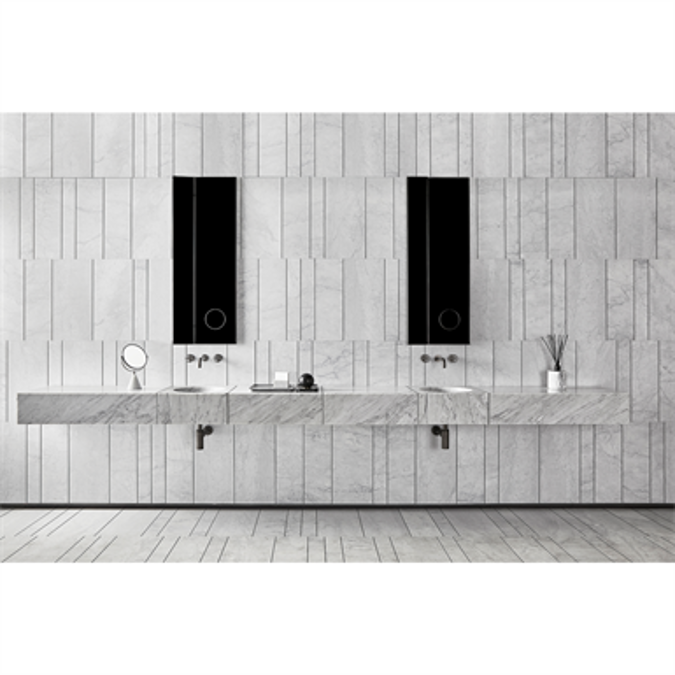 BIM objects - Free download! Mirrors - Archimede Rectangular | BIMobject