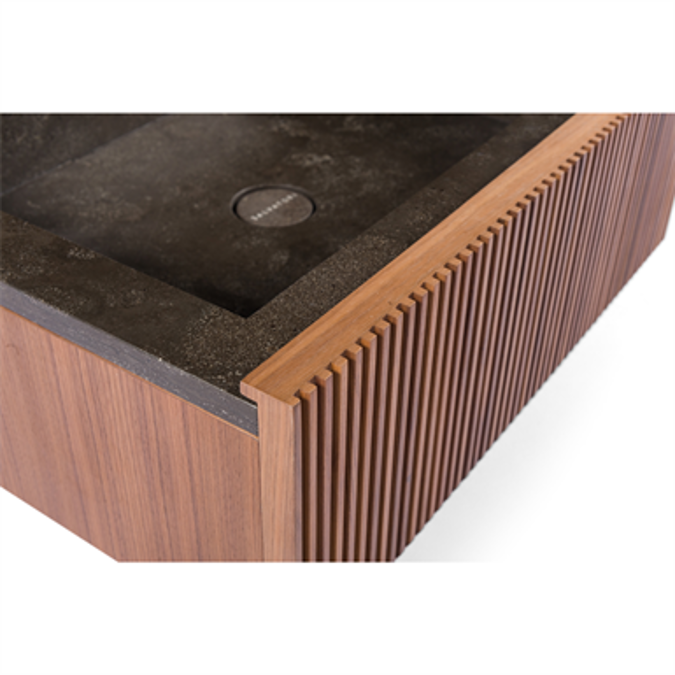 BIM objects - Free download! Adda - Wall-mounted Integrated Basin ...