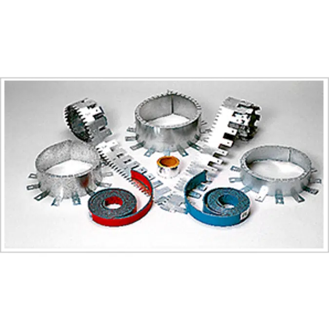 BIM objects - Free download! BLU/BLU2 Intumescent Firestop Wrap Strip ...