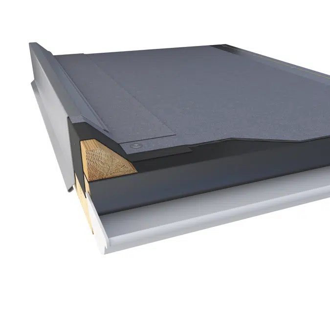 BIM objects - Free download! Mono PM 1-layer system, timber edge ...