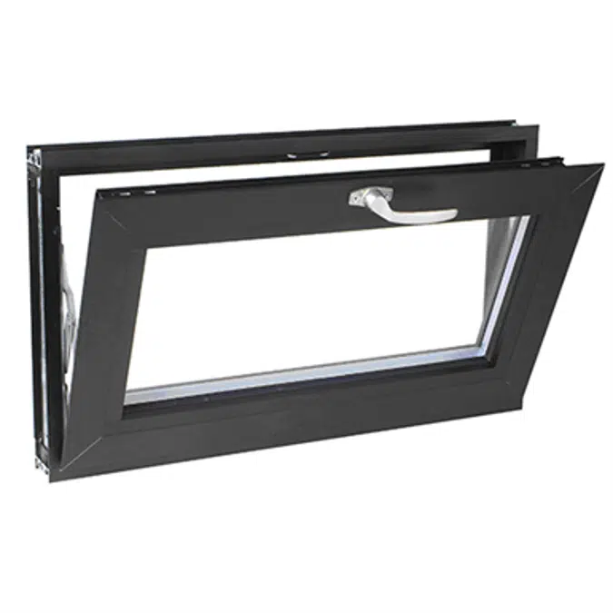 BIM objects - Free download! HW3700 Series Hopper Window | BIMobject