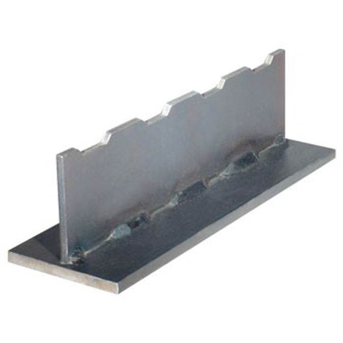 BIM objects - Free download! 436 Fabricated Tee Slide Assembly | BIMobject