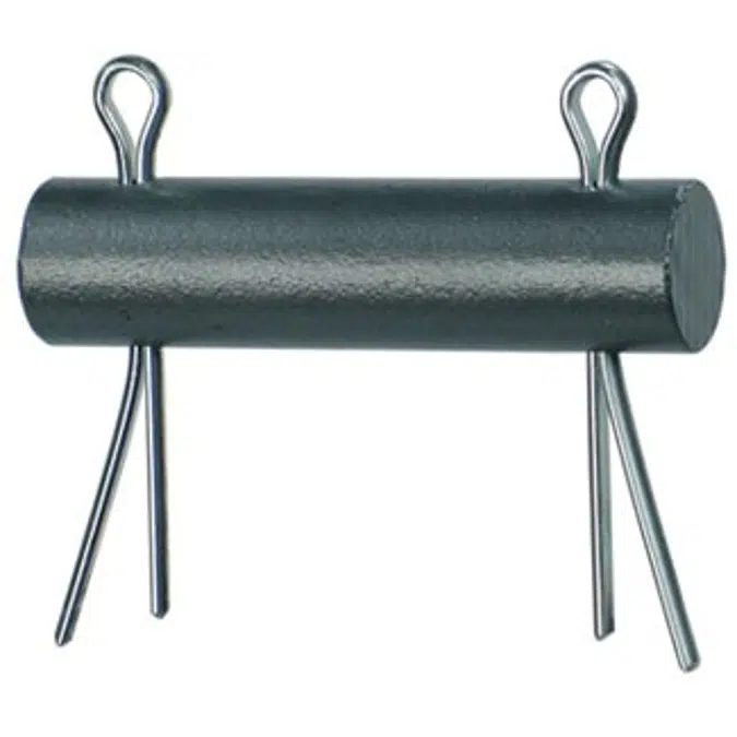 BIM objects - Free download! 291 Clevis Pin w/ Cotters | BIMobject