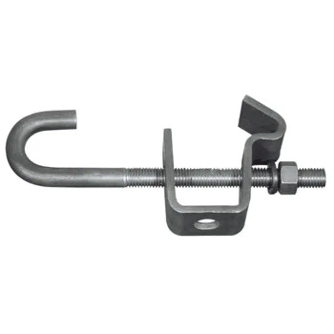 BIM objects - Free download! 14 Adjustable Side Beam Clamp | BIMobject