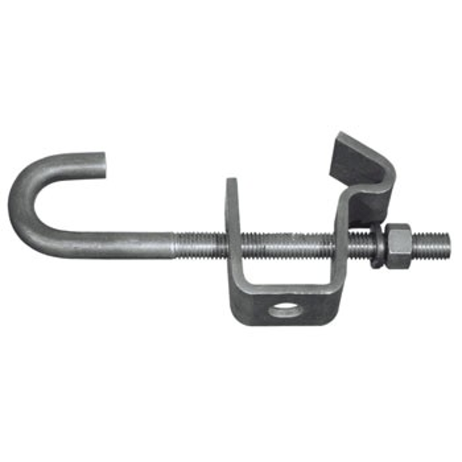 BIM objects - Free download! 14 Adjustable Side Beam Clamp | BIMobject