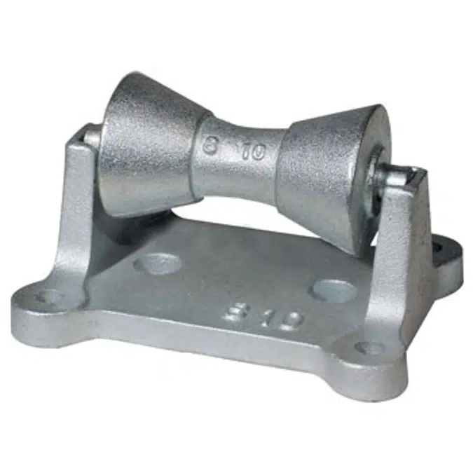 BIM objects - Free download! 271 Pipe Roll Stand | BIMobject