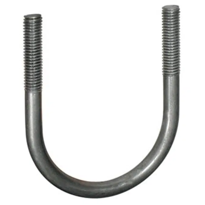 BIM objects - Free download! 120 Light Weight U-Bolt | BIMobject