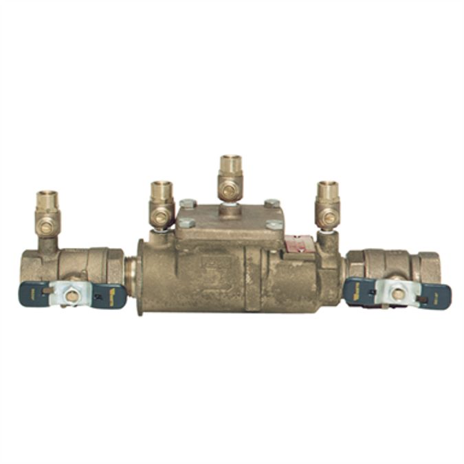 BIM objects - Free download! Bronze Double Check Valve Assemblies ...