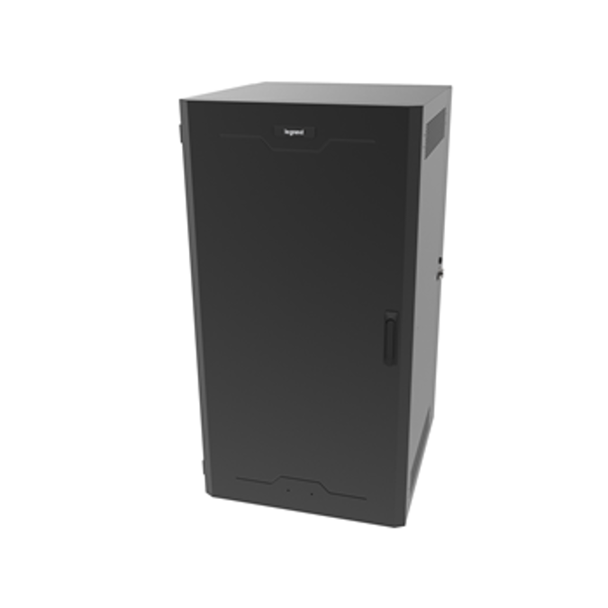BIM 객체 - 무료로 다운로드하세요! 26RU, Swing-Out Wall-Mount Cabinet, Solid Door ...