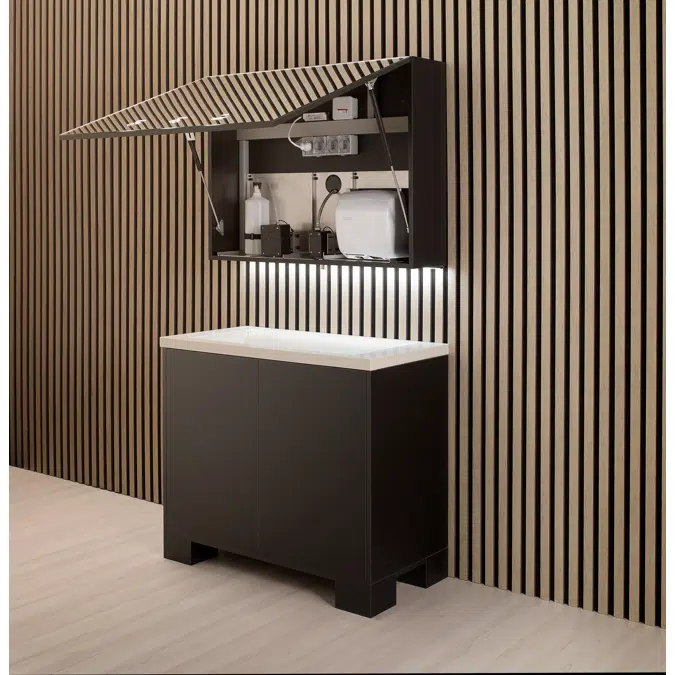 BIM objects - Free download! M17A-BTM24 - AUTOMATIC HAND DRYER WITH ...