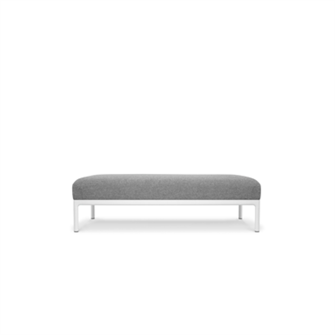 BIM objects - Free download! Pearson Lloyd Edge Ottoman | BIMobject