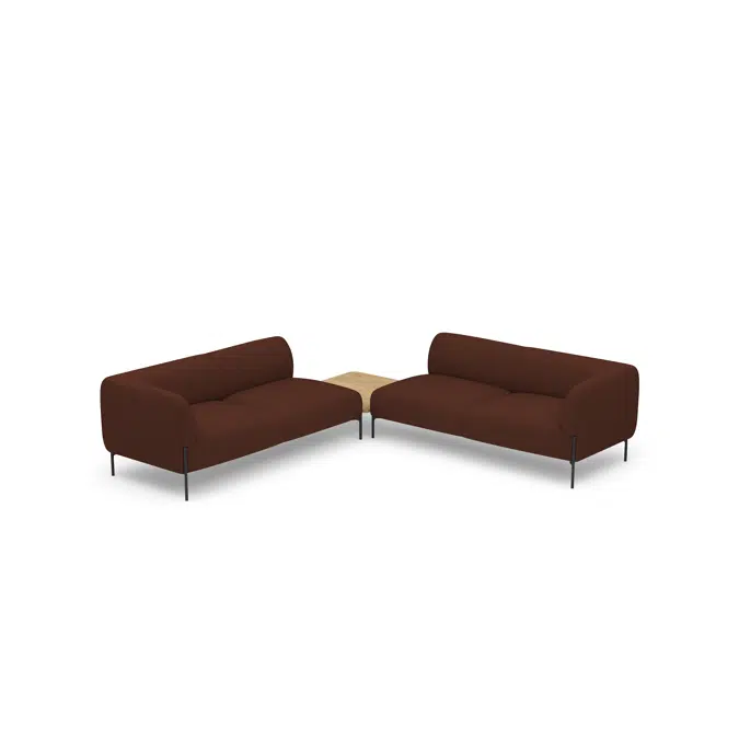 BIM objects - Free download! Panda - Table square | BIMobject