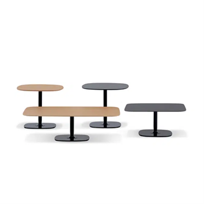 BIM objects - Free download! Bloom - Dining table 1200 | BIMobject
