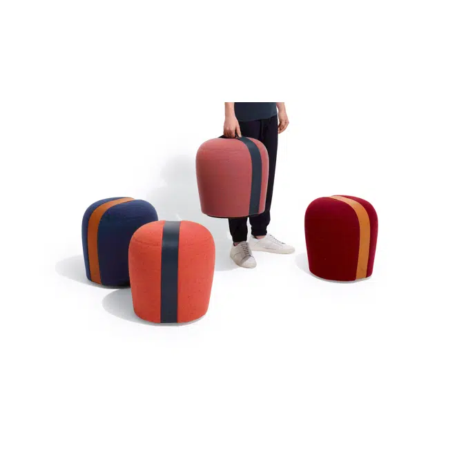 BIM objects - Free download! Belt stool | BIMobject