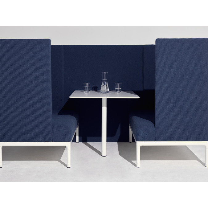 BIM objects - Free download! Edge Booth - 4 Person booth | BIMobject