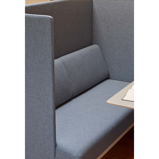 BIM objects - Free download! Edge Booth - 4 Person booth | BIMobject