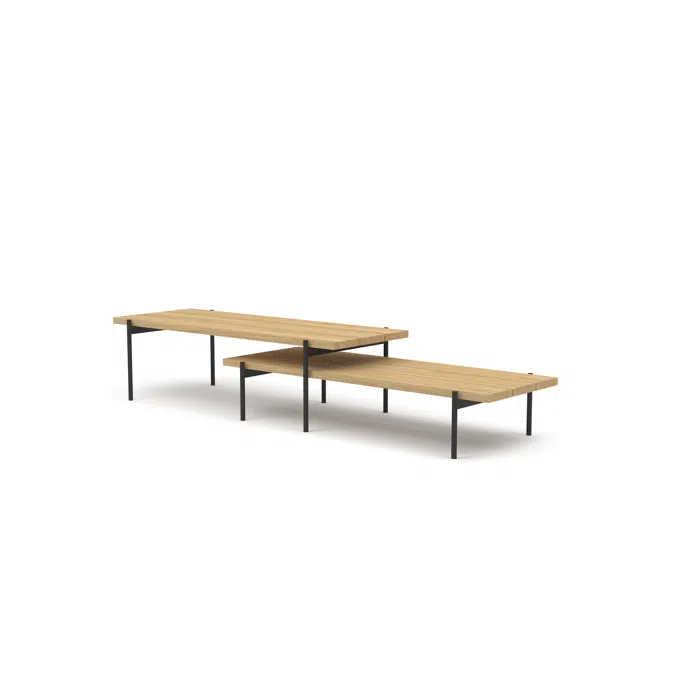BIM objects - Free download! Draft - Large low coffee table | BIMobject
