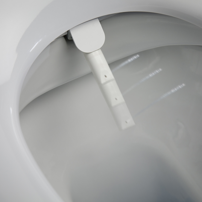 BIM objects - Free download! GALA-INNOVA. Wall-hung shower toilet 56 x ...