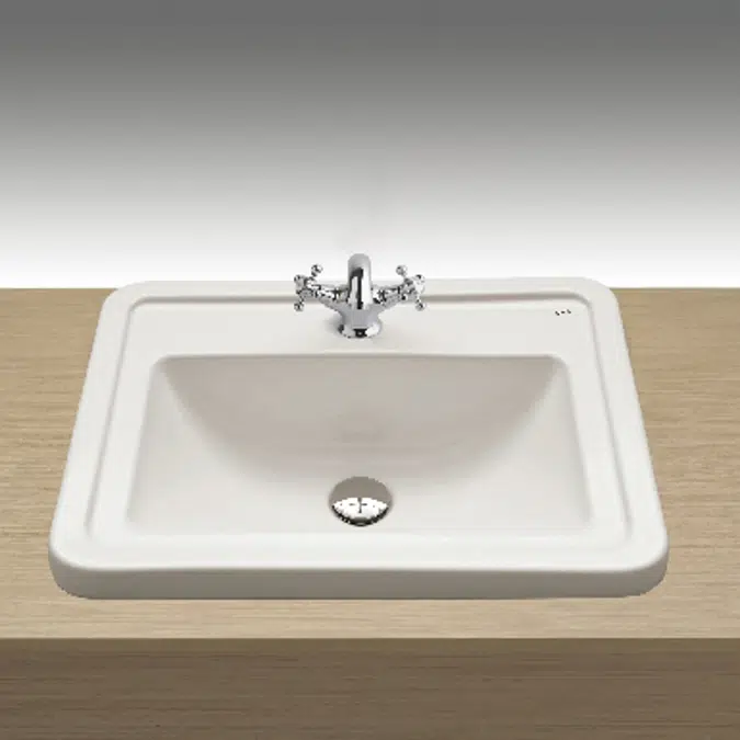BIM objects - Free download! Noble Countertop Wash-basin 580x450 ...