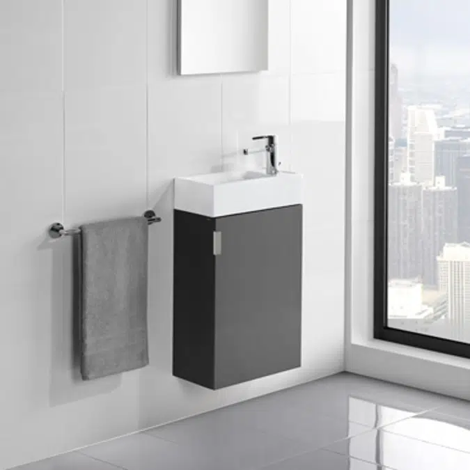 BIM objects - Free download! Petit Wash-basin base unit | BIMobject