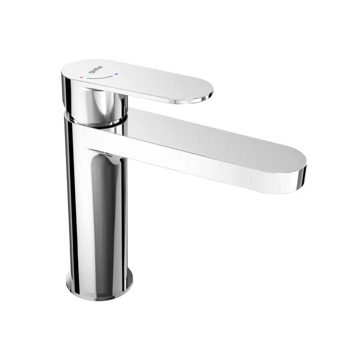 BIM objects - Free download! NEILA Single lever Wash basin mixer with ...