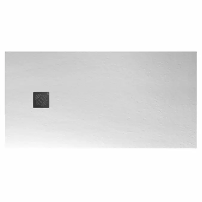 BIM objects - Free download! Suite Shower tray. 1000x800 mm. | BIMobject