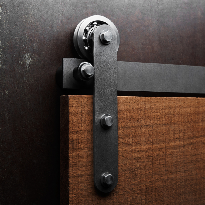 BIM objects - Free download! Axel Sliding Door Hardware System | BIMobject