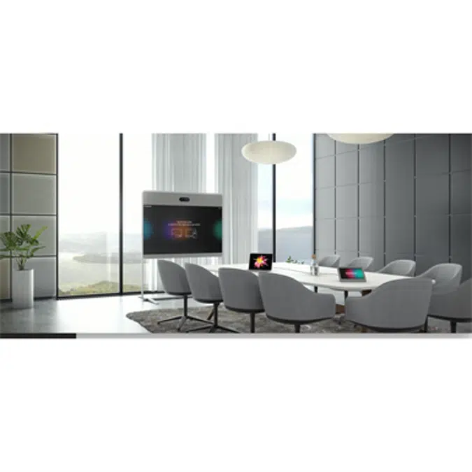 BIM objects - Free download! Cisco Webex Room 70 Single G2, Floor Stand ...