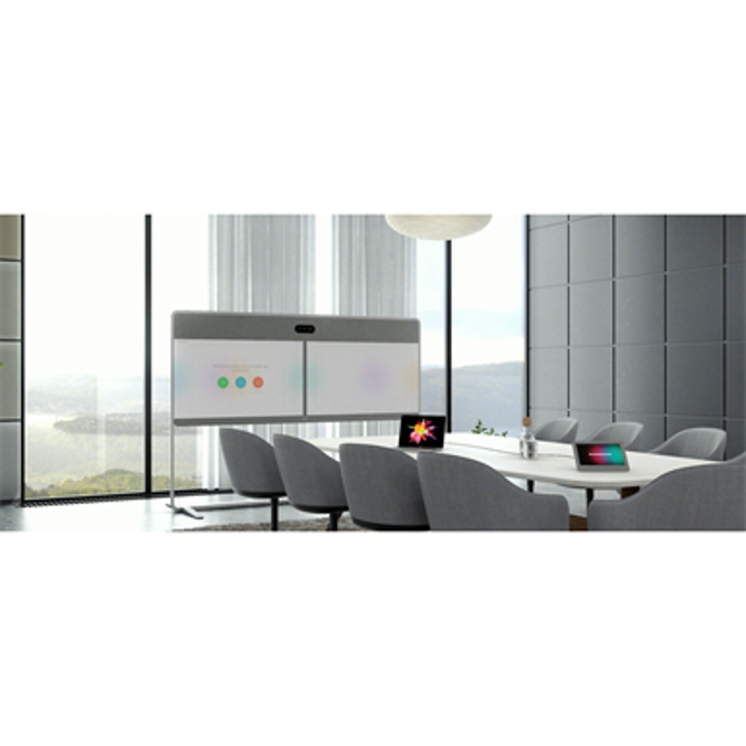 BIM object - ดาวน์โหลดฟรี! Cisco Webex Room 70 Dual G2, Floor Stand ...