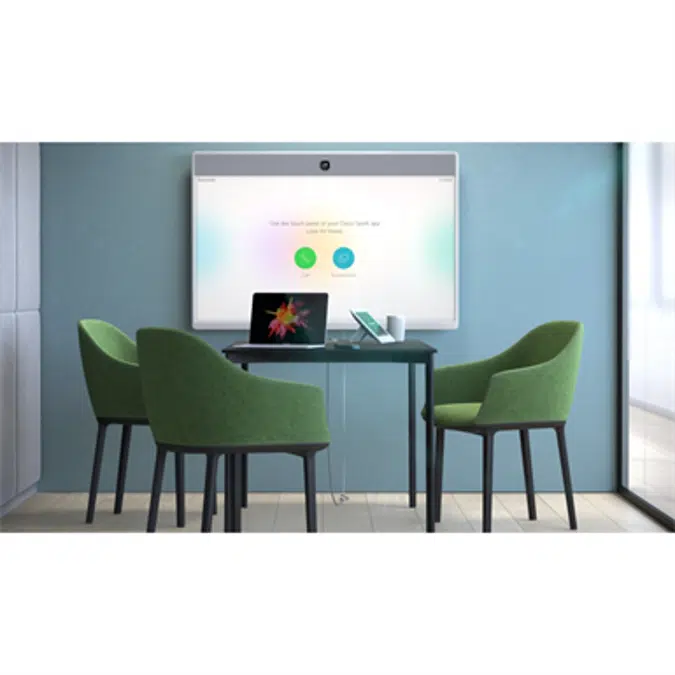 BIM objects - Free download! Cisco Webex Room 55 Single, Wall Mount ...