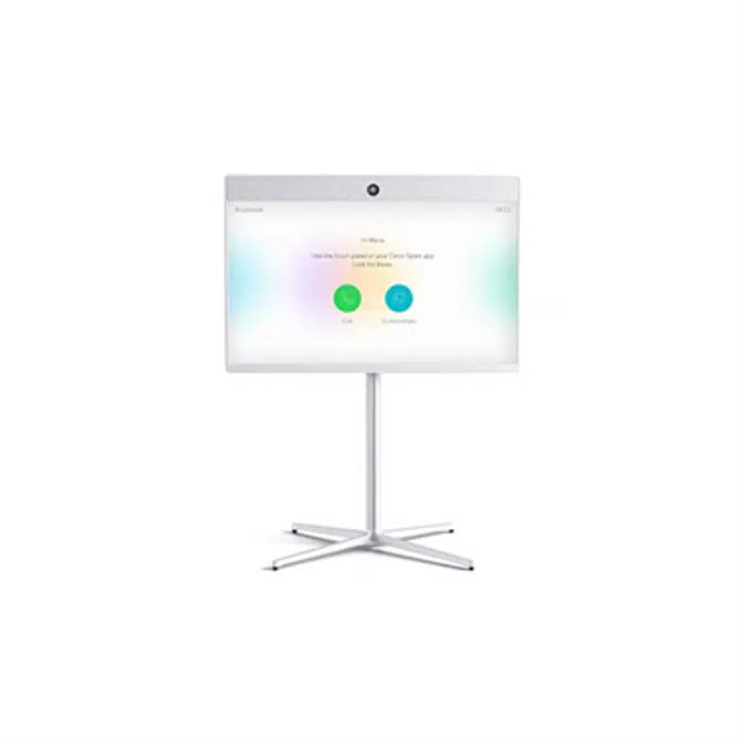 BIM objects - Free download! Cisco Webex Room 55 Single, Floor Stand ...