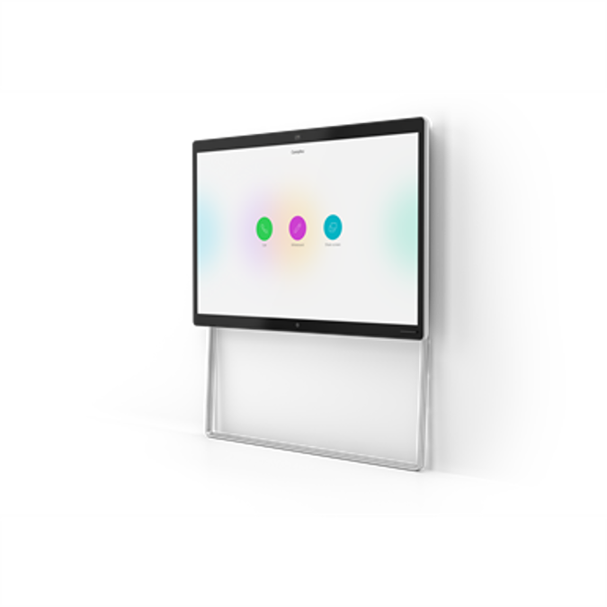 BIM objects - Free download! Cisco Webex Board 85, Wall Stand | BIMobject