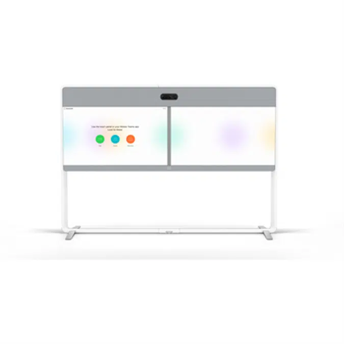 BIM objects - Free download! Cisco Webex Room 55 Dual, Floor Stand ...