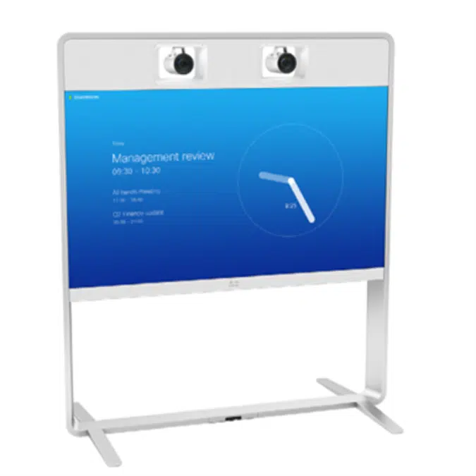 BIM objects - Free download! TelePresence MX Series 800, Free Standing Floor Stand | BIMobject