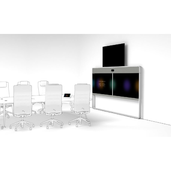 BIM objects - Free download! Cisco Webex Room 70 Panorama | BIMobject