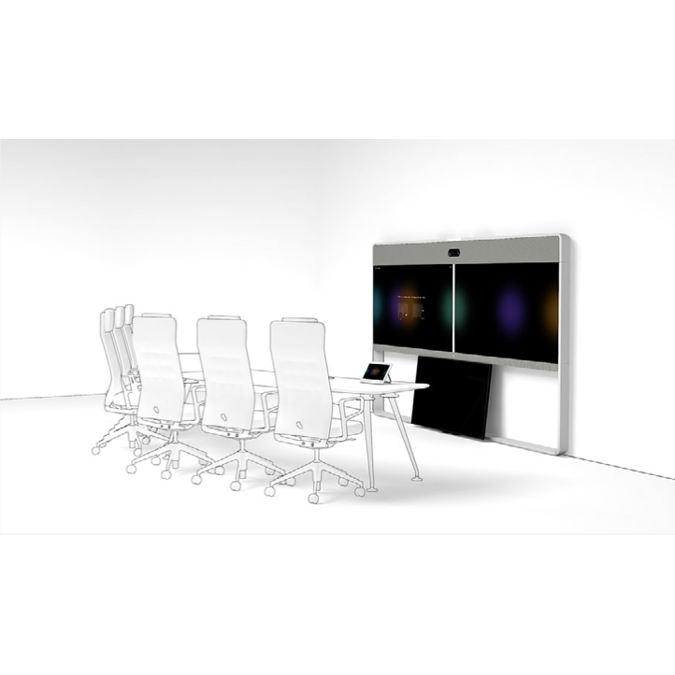 Objetos BIM - Download gratuito! Cisco Webex Room 70 Panorama-Classic ...