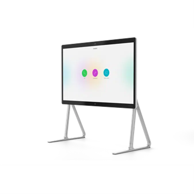 Obiekty BIM - Pobierz za darmo! Cisco Webex Board 85, Floor Stand ...