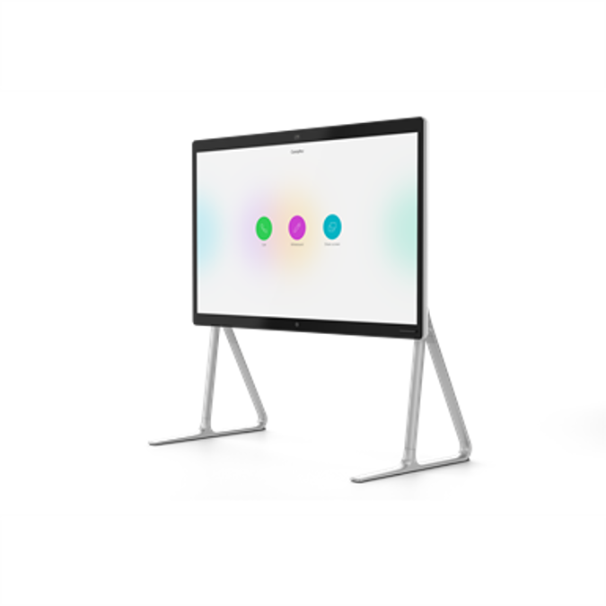 BIM objects - Free download! Cisco Webex Board 85, Floor Stand | BIMobject