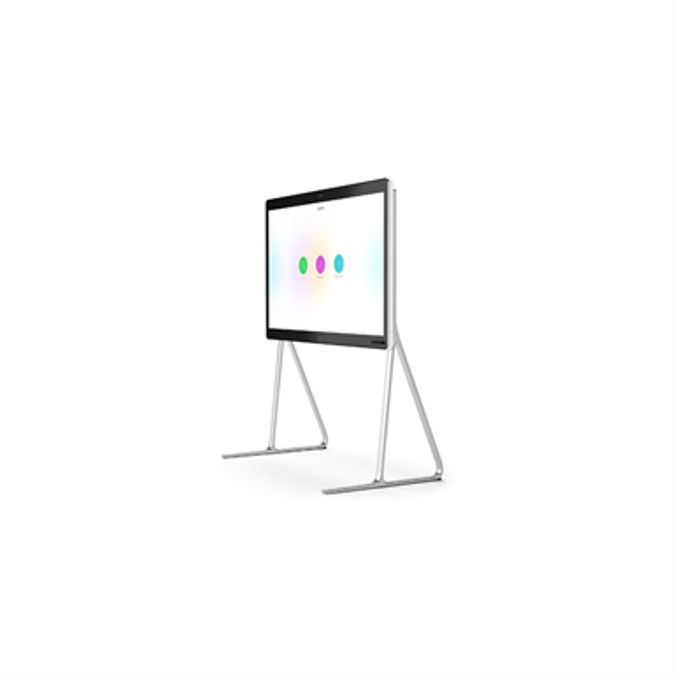 BIM objects - Free download! Cisco Webex Board 70 inch, Floor Stand ...
