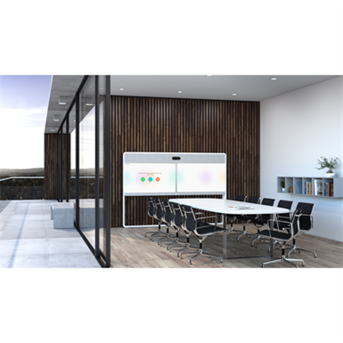 BIM 객체 - 무료로 다운로드하세요! Cisco Webex Room 55 Dual, Floor Stand-Wall ...