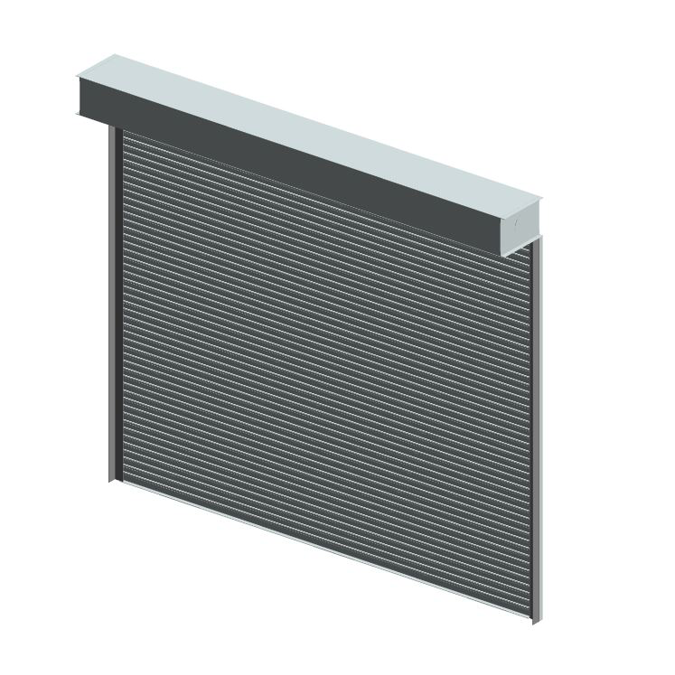 BIM objects - Free download! Viriyalohakij Rolling Shutters High Speed ...