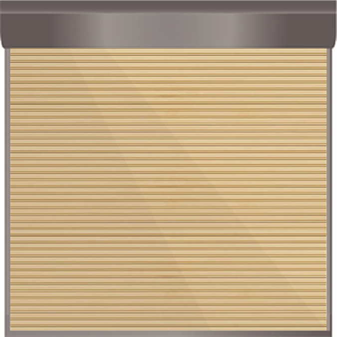 BIM objects - Free download! Viriyalohakij Roller Shutter Large Single ...
