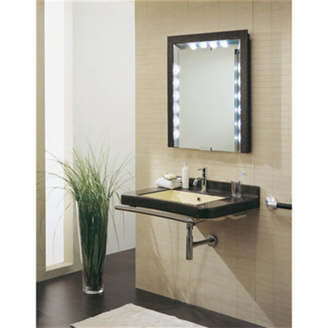 BIM objects - Free download! Mirror cabinet | BIMobject