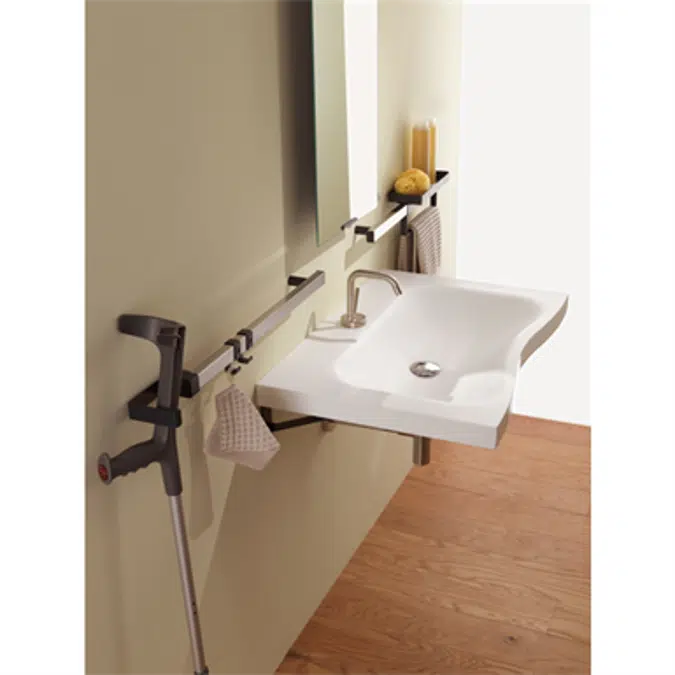 BIM objects - Free download! Grab bar accessories | BIMobject