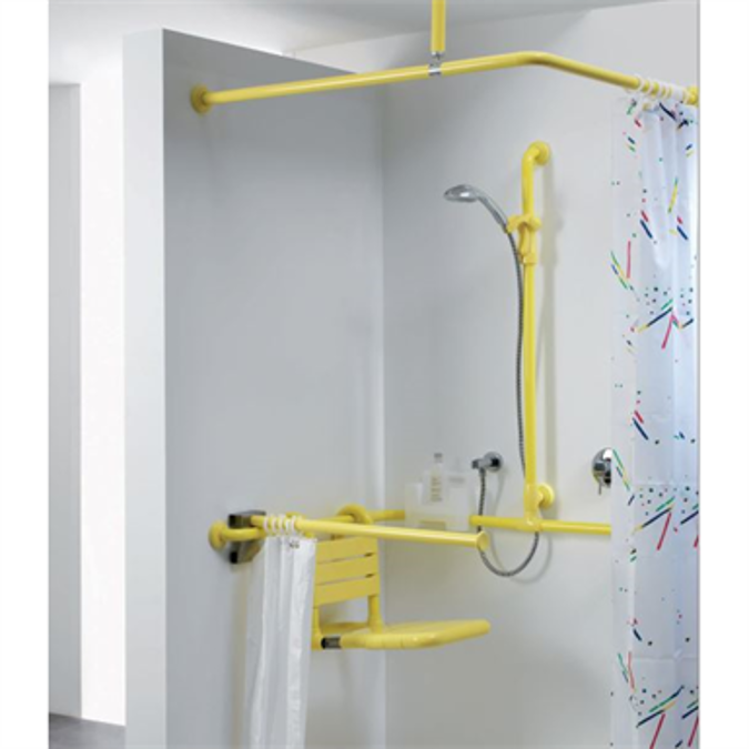 BIM objects - Free download! Removable shower seats | BIMobject
